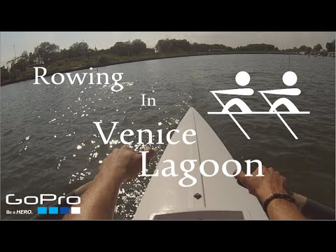 Rowing in Venice Lagoon - GoPro Hero3 White Edition - Limone101 - YouTube