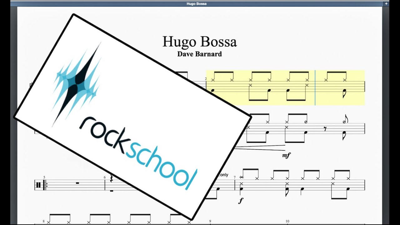 Hugo Bossa (2006) Rockschool Grade 4 Drums - YouTube