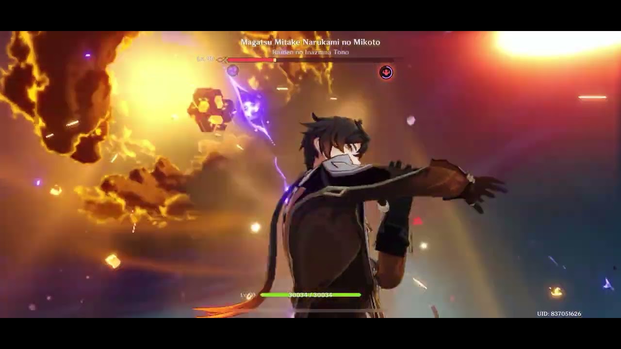 Genshin impact - Raiden Shogun Domain Boss Fight (Mobile/Tablet) - YouTube