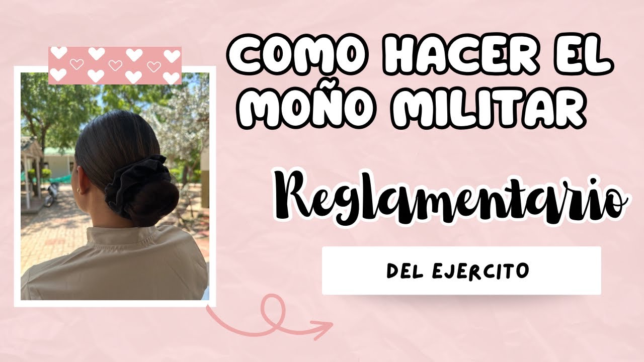 Cómo hacer un peinado militar fácil y rápido 🎀 - YouTube