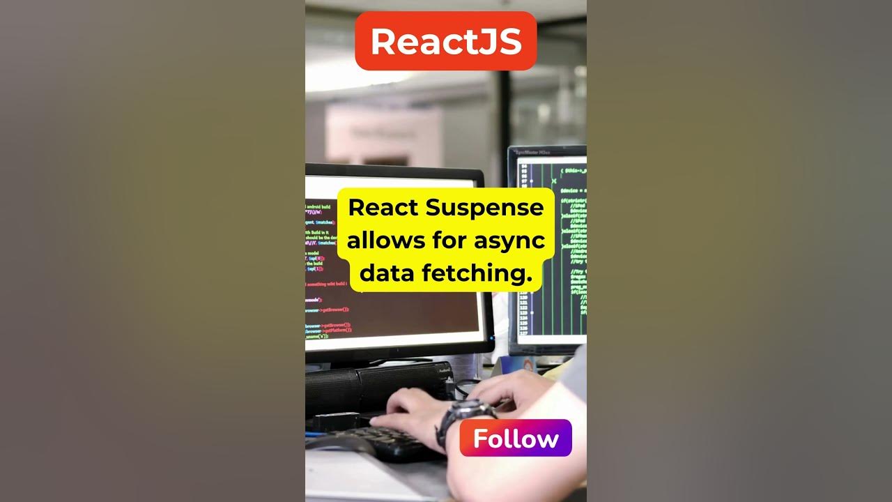To optimize data fetching in ReactJS, you can utilize the Suspense feature - YouTube