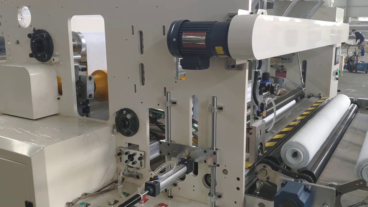 1350 Good price Automatic embossing and glue lamination small toilet ...