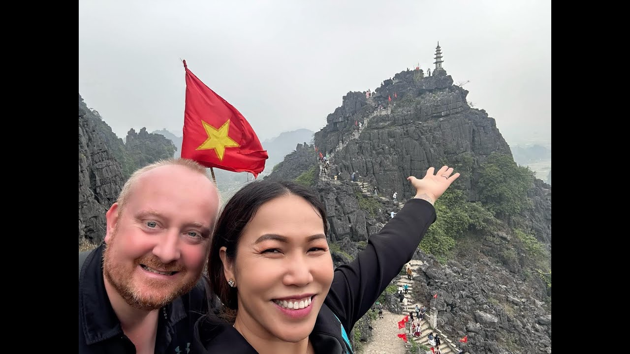 500 Steps to the Lying Dragon Mountain Viewpoint in Ninh Binh, Vietnam ...
