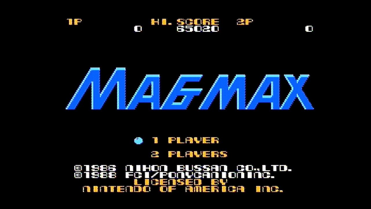 Magmax (NES) - Full Run with No Deaths (3 Loops) - YouTube