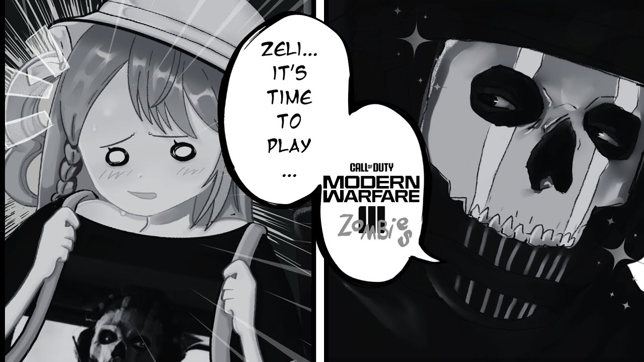 【MODERN WARFARE III - ZOMBIES】E-EH?! ghost senpai!!【V&U | GEN4】 - YouTube