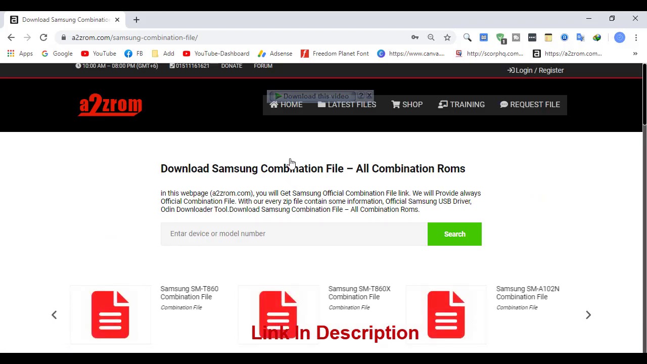 Download Samsung SM-M205F Combination File | Firmware | Flash File ...