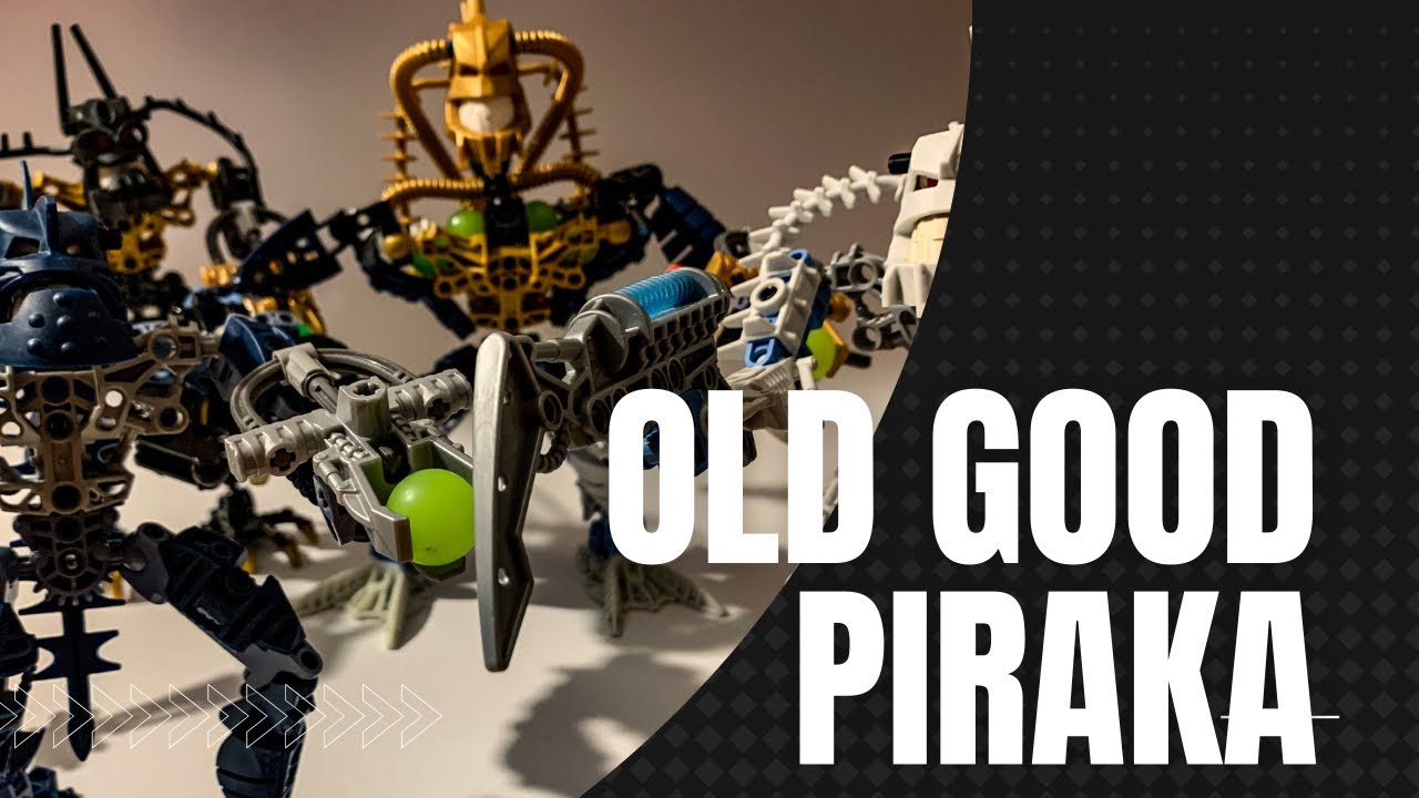 Do you remember old good Bionicle Piraka? #lego #bionicle #review - YouTube