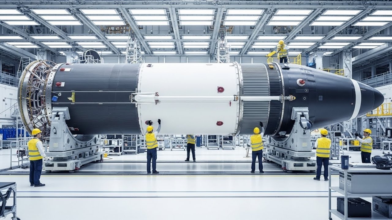 “Inside the Spacecraft Assembly Bay – How Modern Rockets Are Built for ...