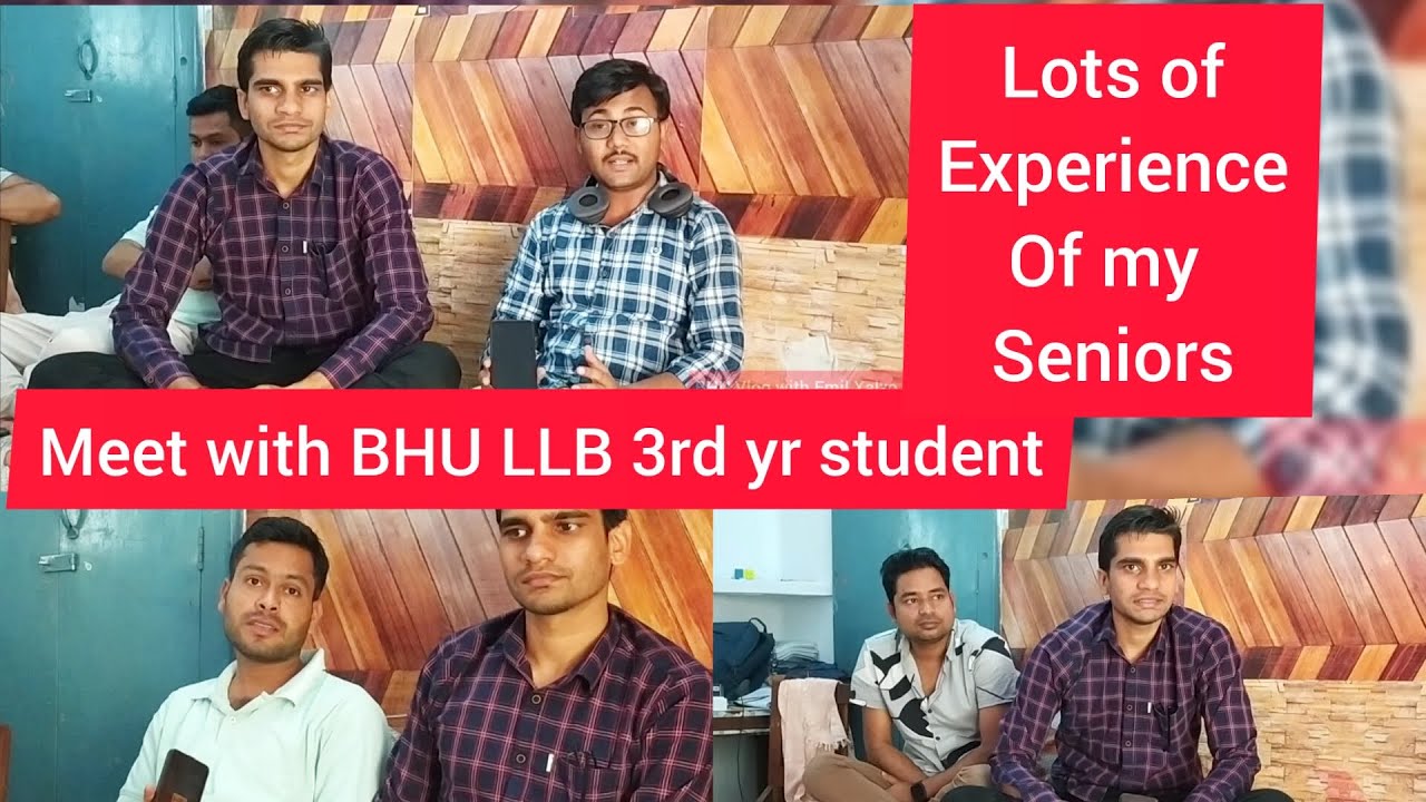 BHU LLB 3rd years student || BHU law faculty || expression of my ...
