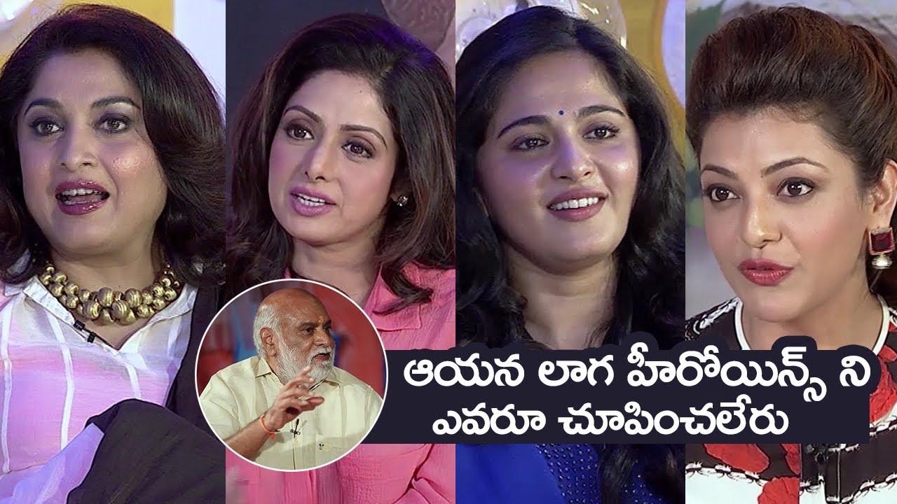 TFI Top Heroines About Director Raghavendra Rao | Pelli SandaD ...