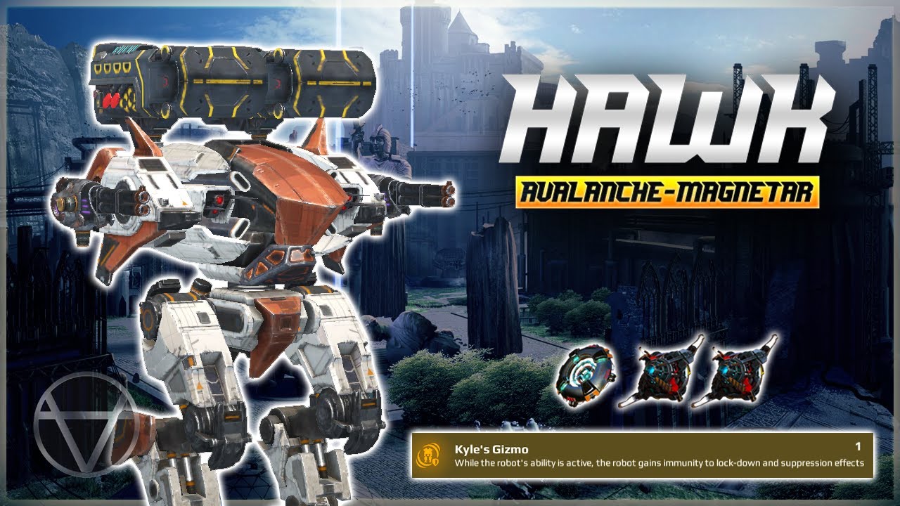 [WR] 🔥 Avalanche Magnetar HAWK – Gameplay | War Robots - YouTube