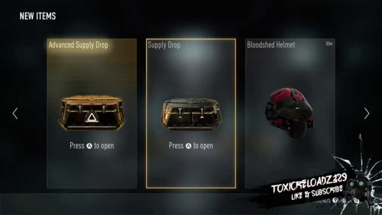 Call of Duty Advanced Warfare Supply Drop Unboxing #1 - YouTube