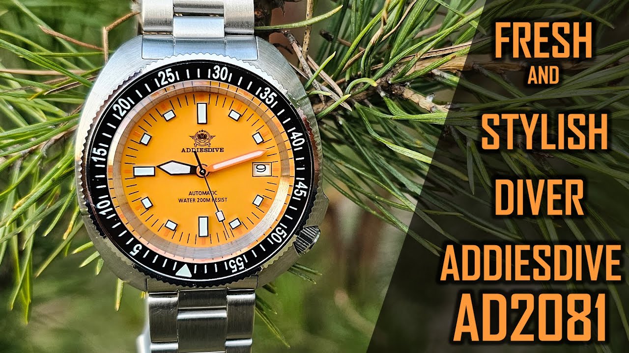 Nice and Fresh Addiesdive Diver AD2081 'Turtle' Review #addiesdive # ...