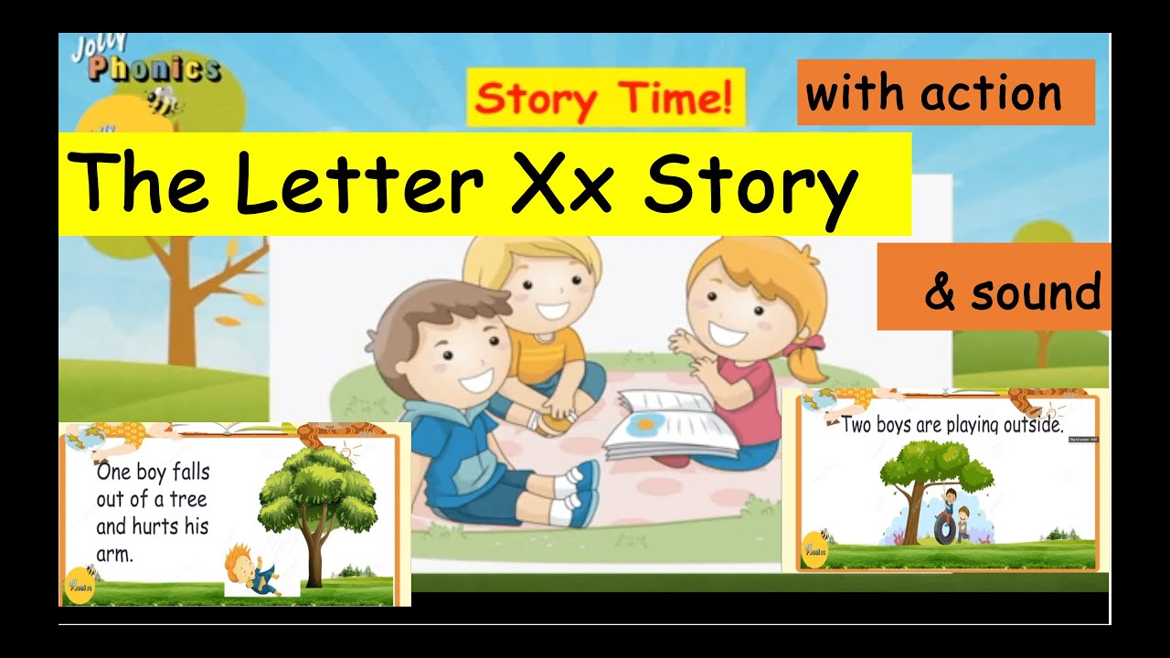 The Jolly Phonics Letter Xx Short Story with Action and Sound - YouTube