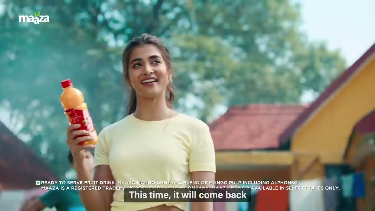 Maaza Advertisement with Amitabh Bachchan & Pooja Hegde #DildaarBanaDe ...