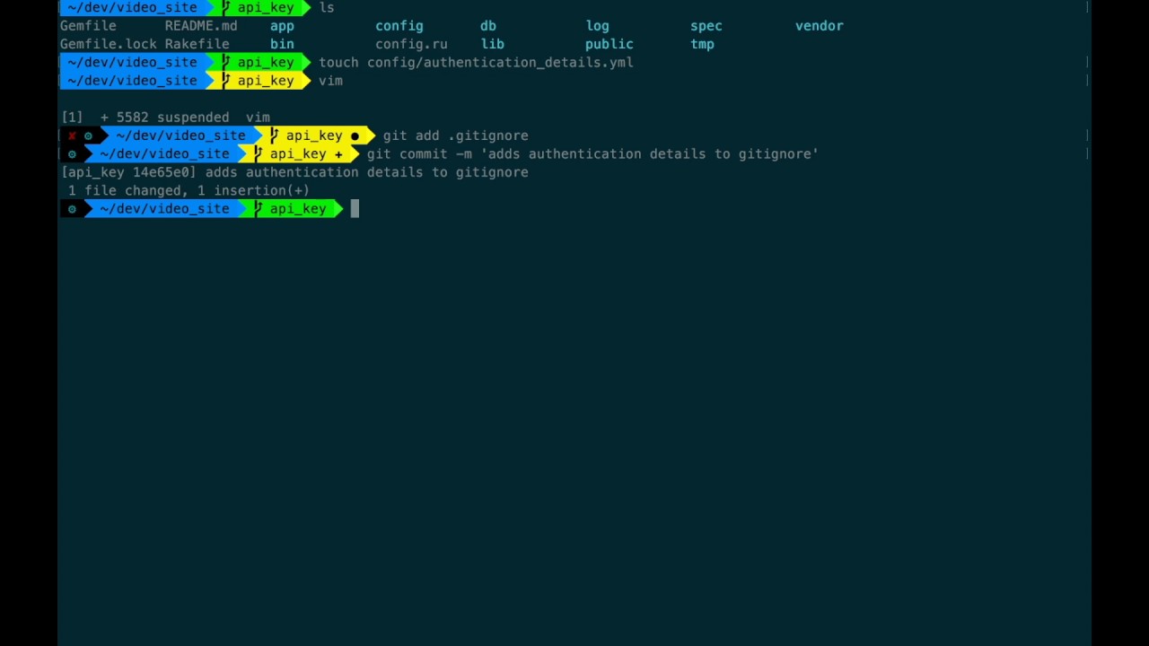 Storing api keys in rails - YouTube