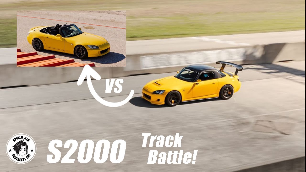 S2000 track battle! At MSR Houston - YouTube