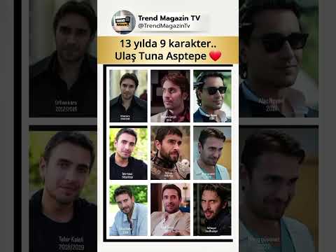 13 Yıl İçinde 9 Tane Dizi Karakteri! Ulaş Tuna Astepe'nin Oynadığı Tüm Dizi Karakterleri! #magazin