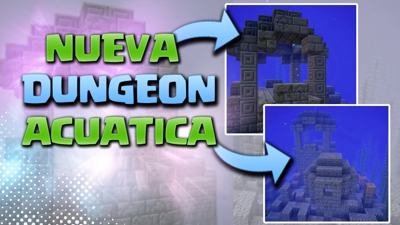 NUEVA DUNGEON Confirmada Actualizacion Acuatica Minecraft YouTube nueva-dungeon-confirmada-actualizacion-acuatica-minecraft-youtube