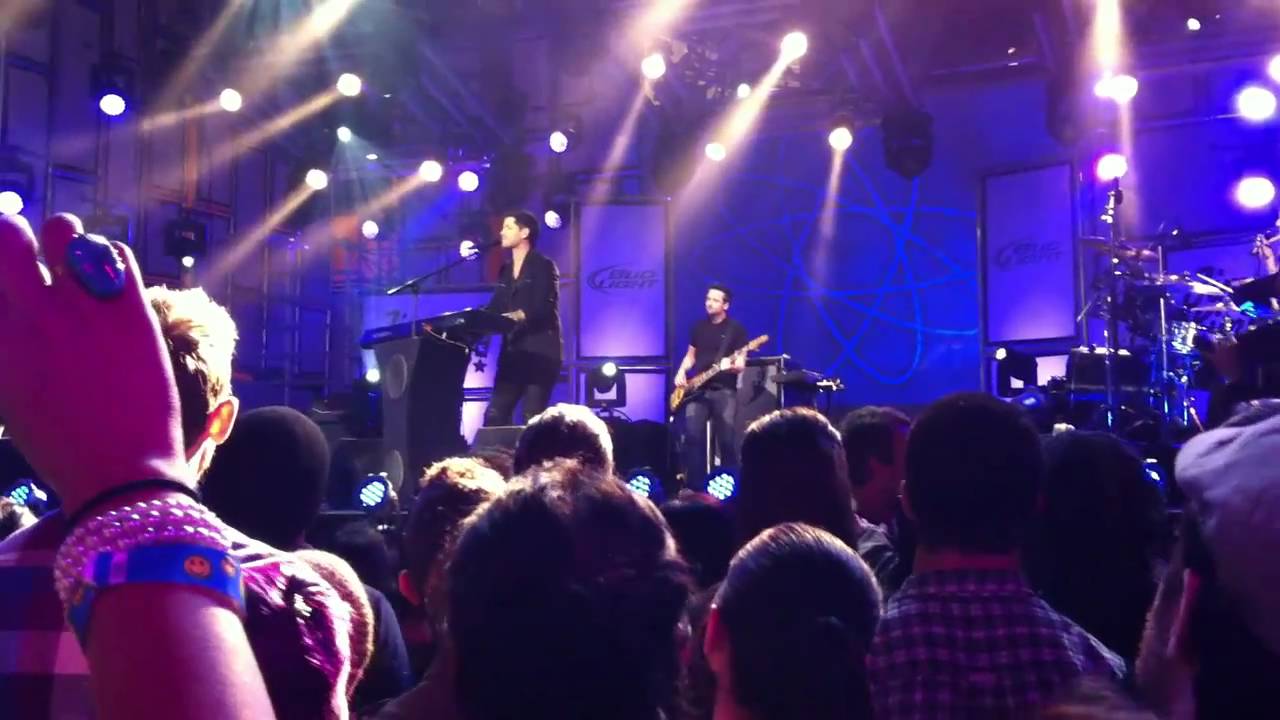 The Script - For the First Time (Live on Jimmy Kimmel) - YouTube