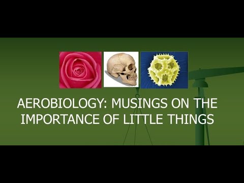 Aerobiology; Where Biology meets Ecology, Microbiology - YouTube
