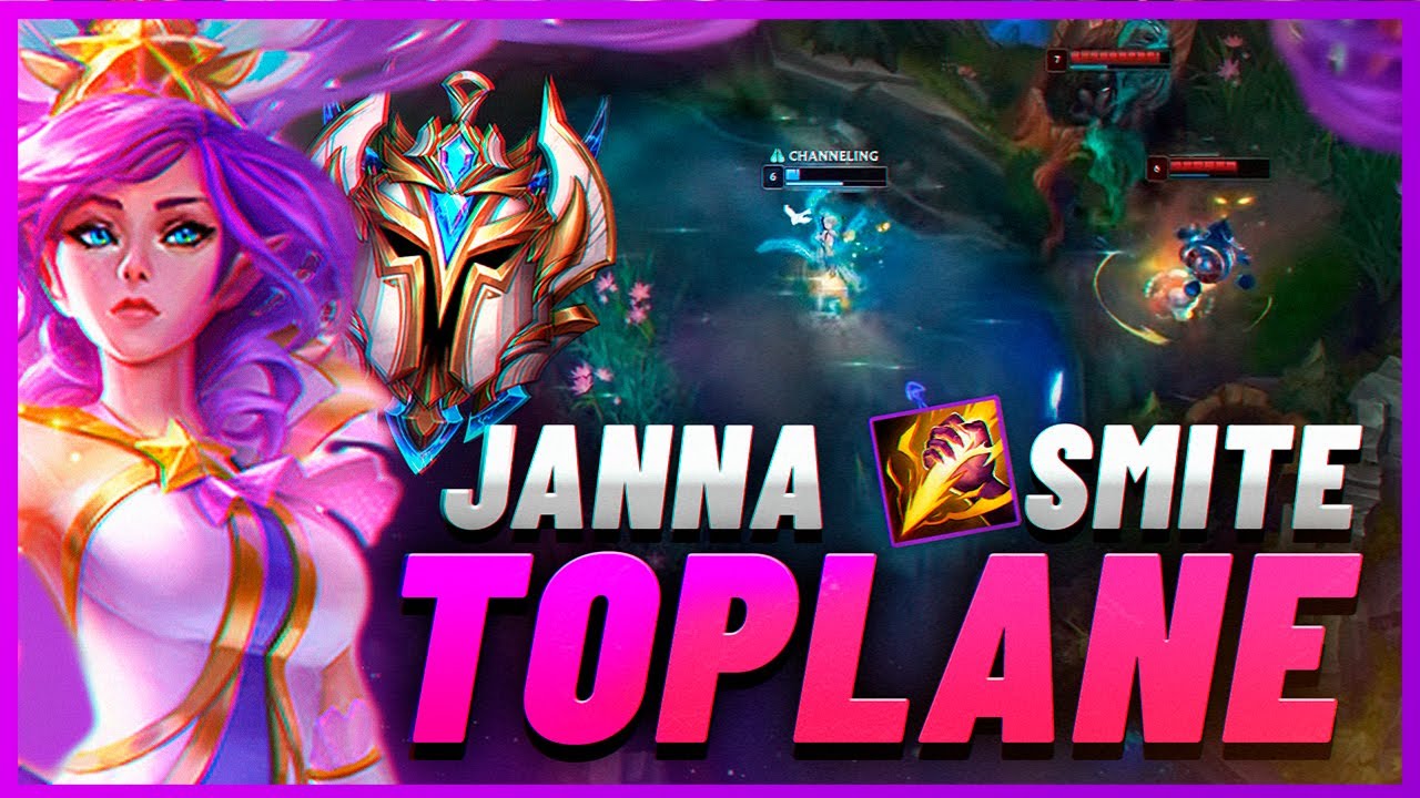 😱 ¡¿COMO ha SUBIDO a CHALLENGER con JANNA SMITE TOP?! Descubrimos sus ...