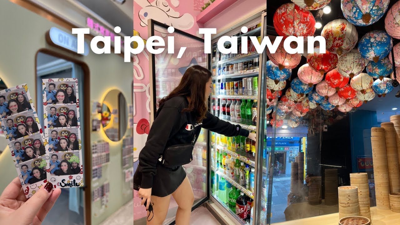 TAIWAN VLOG 🇹🇼 Day 3 in Taiwan — Going around Ximending, Taipei Zoo ...