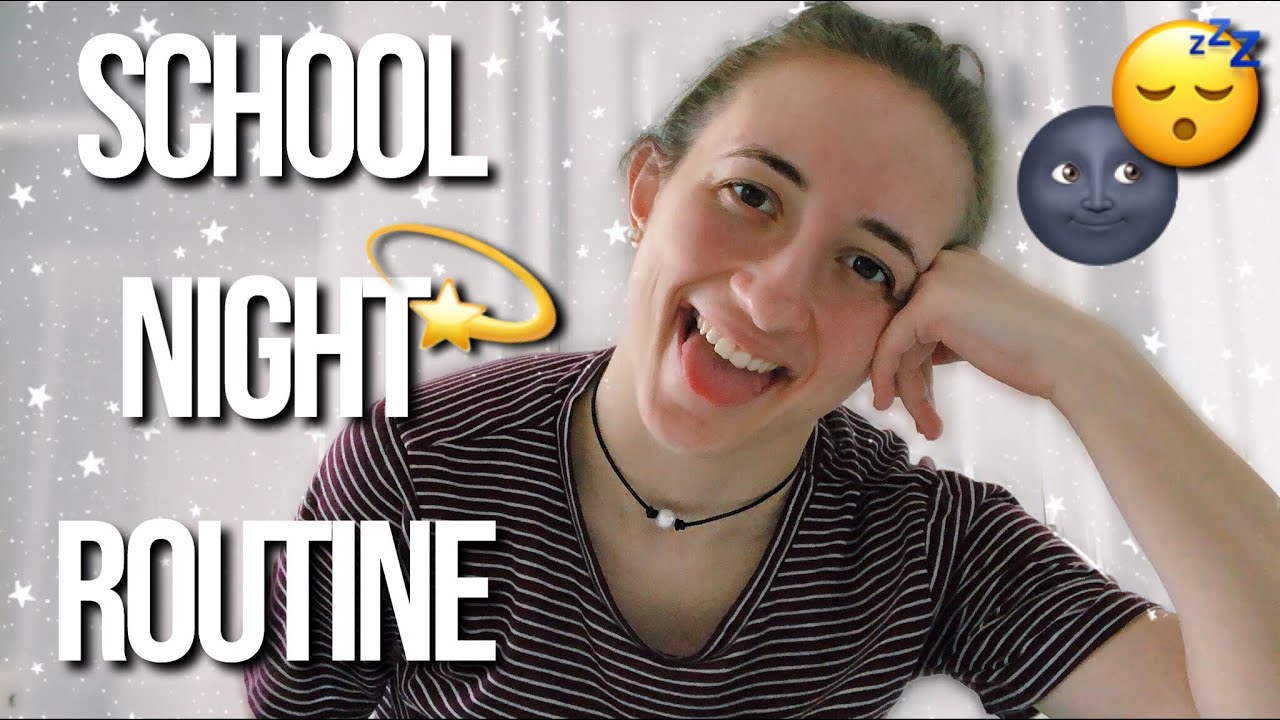 High School Night Routine Spring 2019 (Vlog #44) - YouTube
