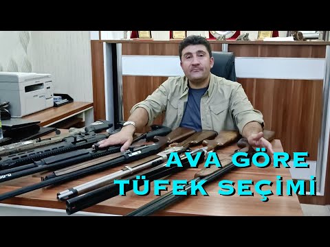 Ava göre tüfek seçimi