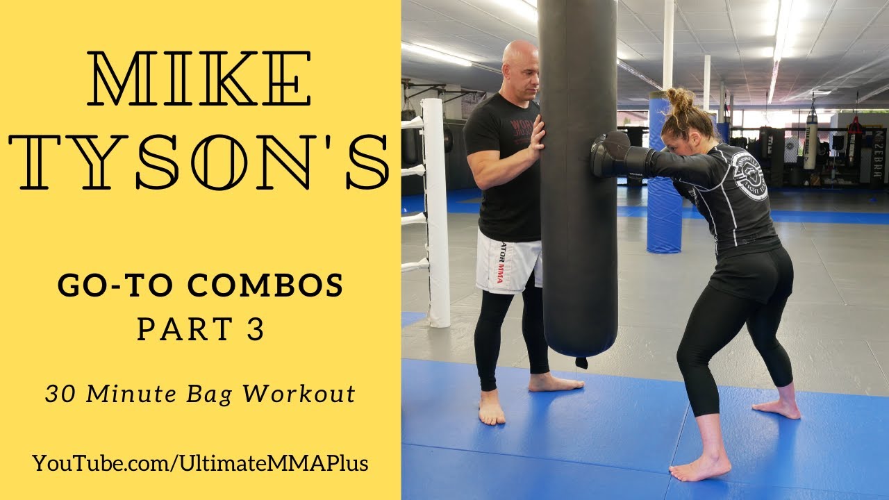 Mike Tyson Combos | Bag Work Drills - Technique Breakdown Part 3 - YouTube
