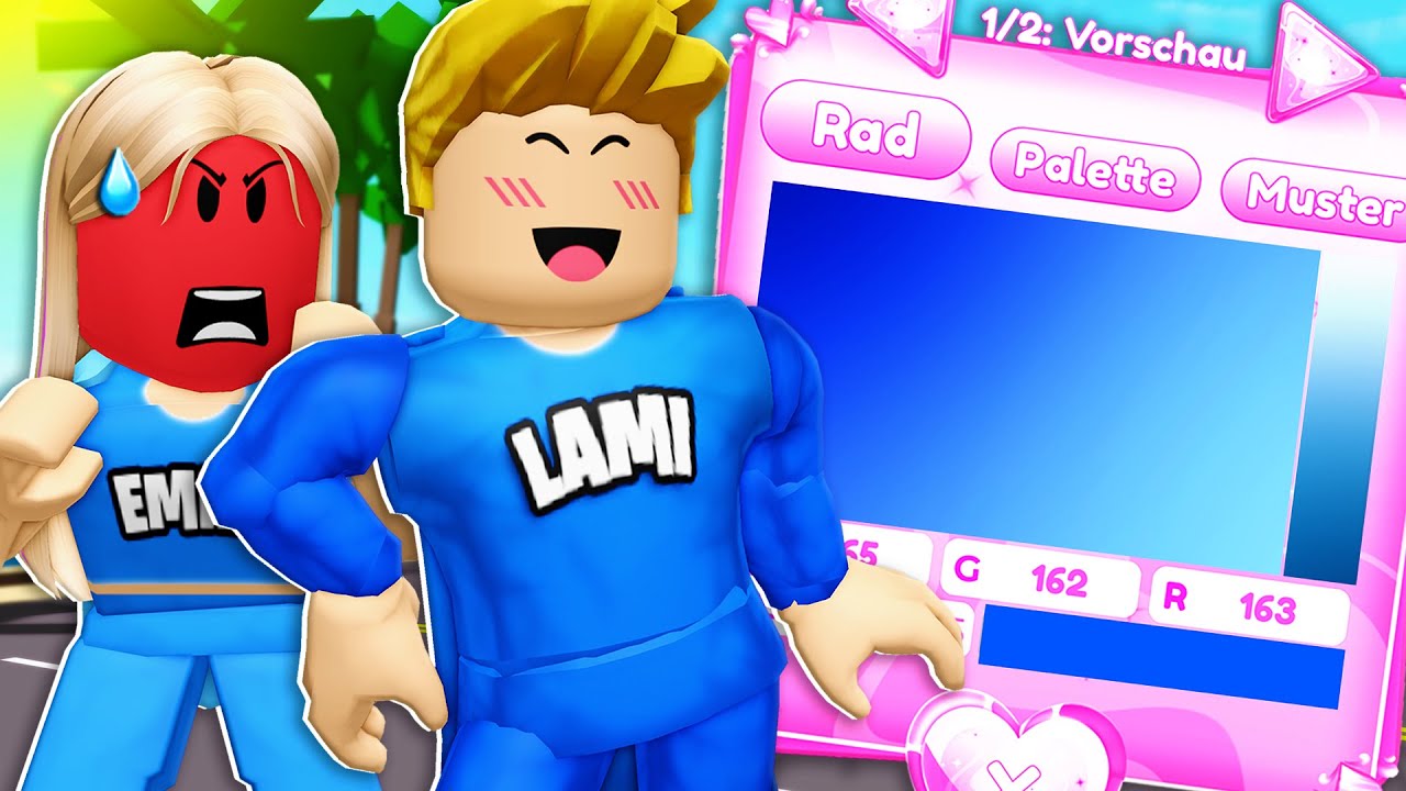 LAMI & EMILY spielen DRESS TO IMPRESS, ABER nur BLAU! (Roblox) - YouTube
