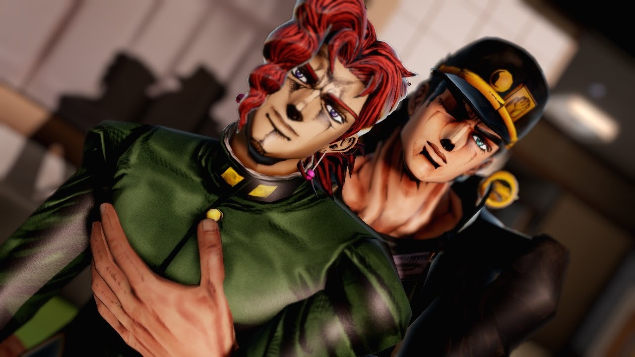 [JOJO MMD] two "bros" chillin after school - YouTube