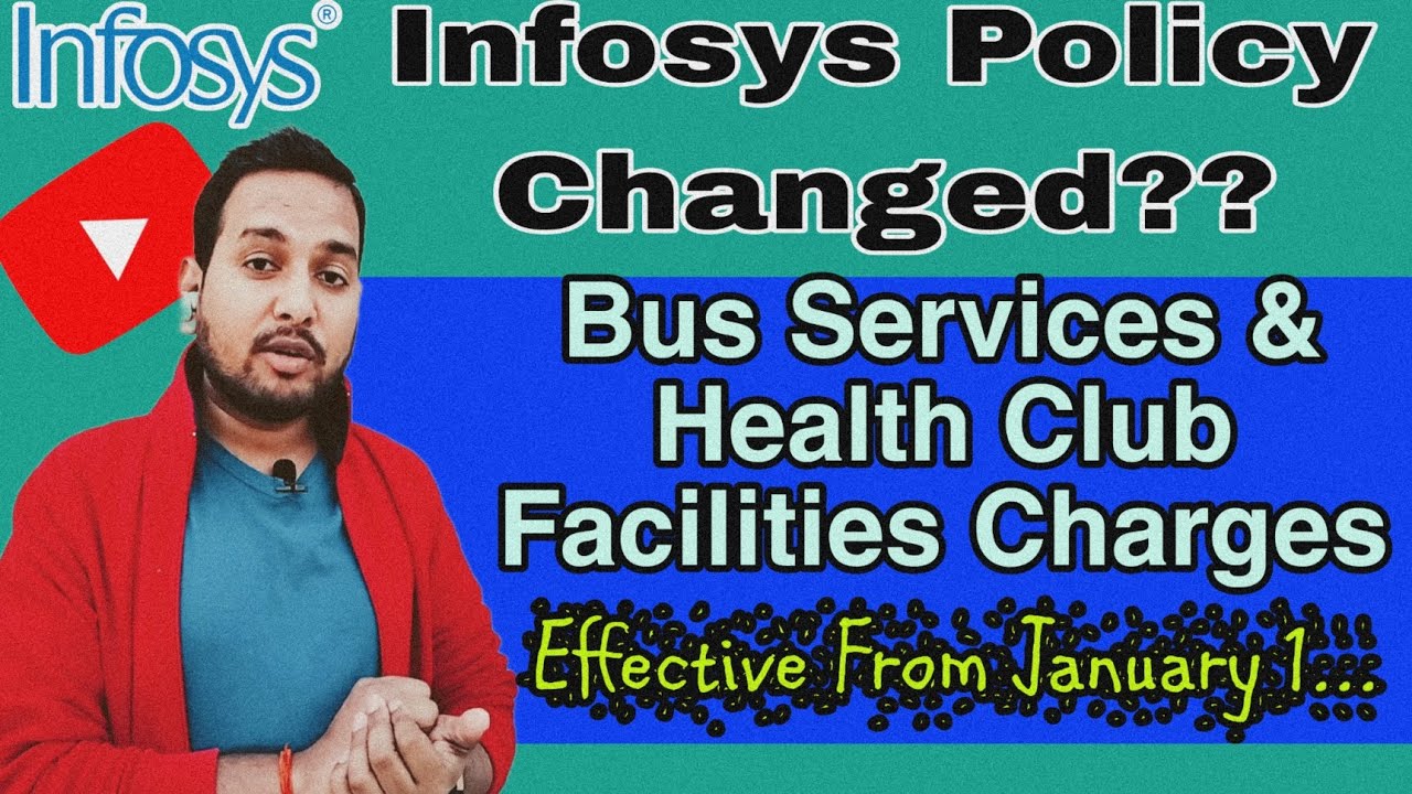 Infosys informed its employee to pay charges for Bus Services & Health ...