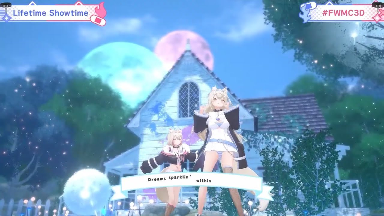 FuwaMoco Abyssgard - Lifetime Showtime [Live 3D] - YouTube