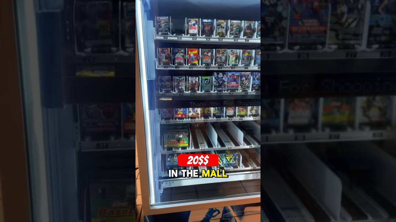 Was this Vending machine NFL pack valid??? #shorts - YouTube
