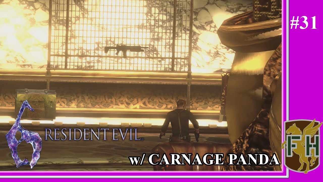 Commanding Bears || Resident Evil 6 (w/ Carnage Panda) #31 - YouTube