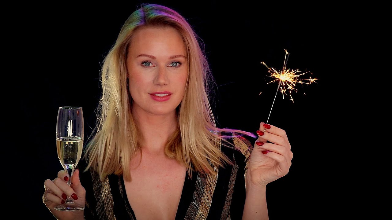 ASMR | HAVE A RELAXING FIRST NIGHT IN 2021! SPARKLERS & CHAMPAGNE ...