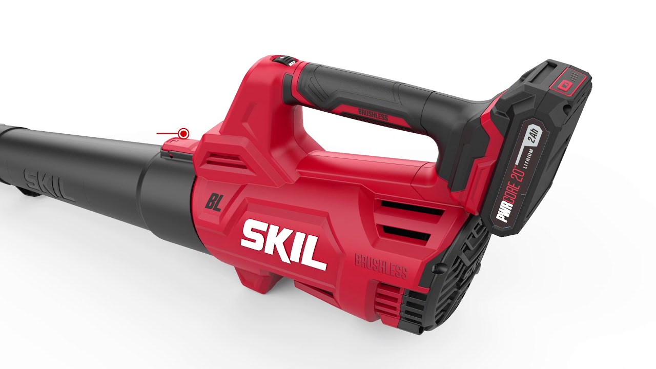 PWR CORE 20™ Brushless 400 CFM Leaf Blower - YouTube