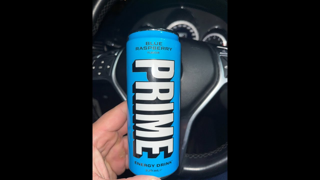 PRIME Energy Drink Blue Raspberry - YouTube