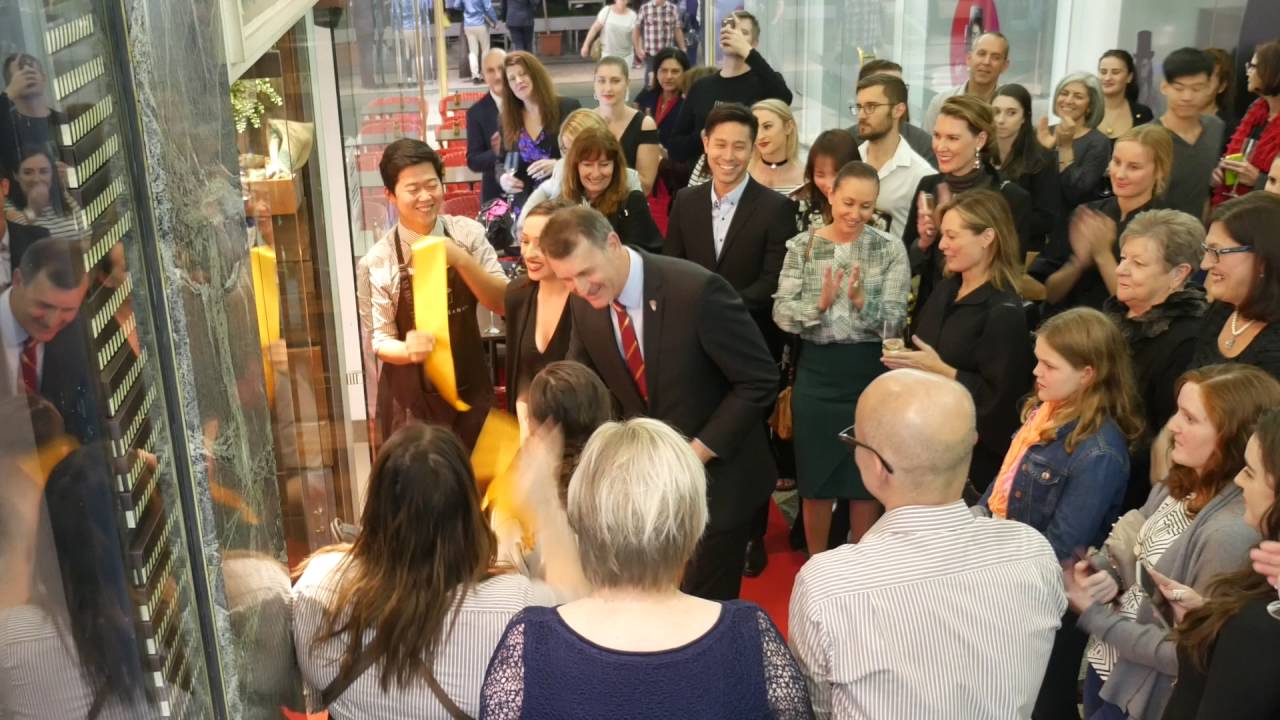 Dello Mano Official Launch, ribbon cutting - YouTube