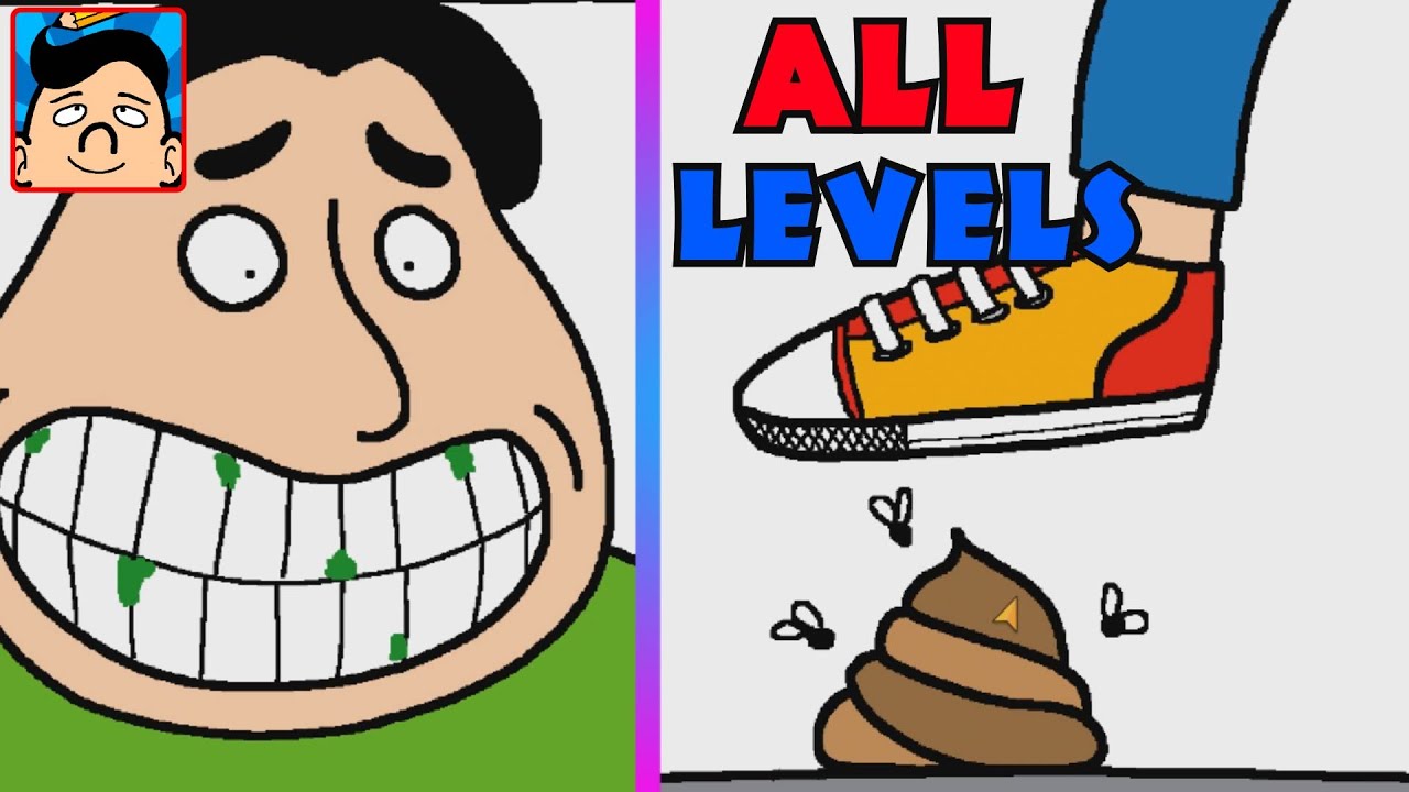 Just Draw Erase Mode Level 1 - 41 Gameplay Walkthrough HD - YouTube