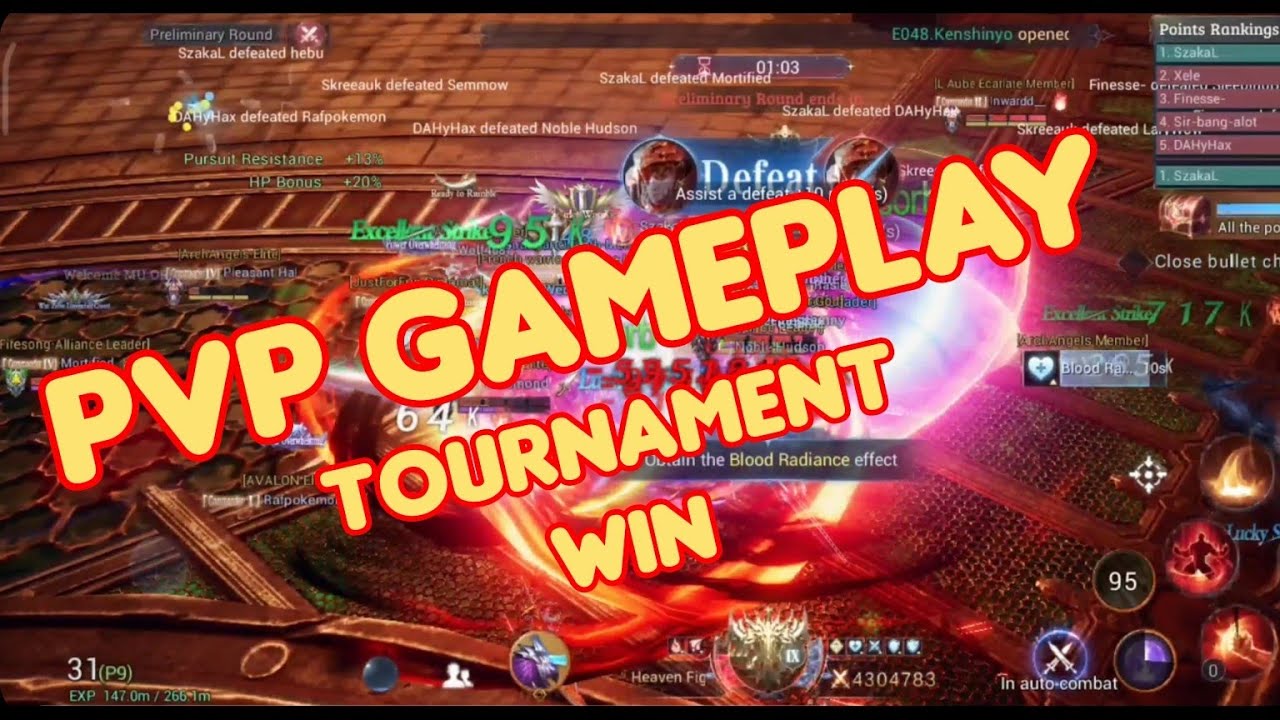 MU Origin 3 Turnament PvP Gameplay - YouTube