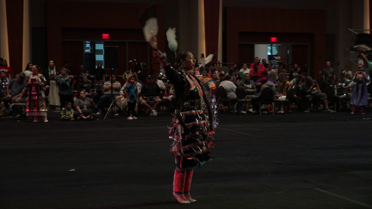 Women's Jingle - Hoksila Maza - Sunday - Hunting Moon Pow Wow 2019 ...