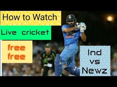 how to watch live cricket match on internet/live cricket free free ...