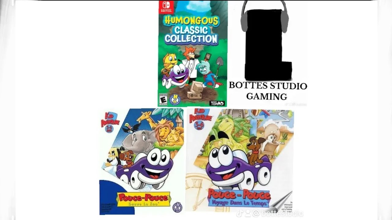 HUMONGOUS CLASSIC COLLECTION SWITCH GAMEPLAY VERSION PHYSIQUE - YouTube