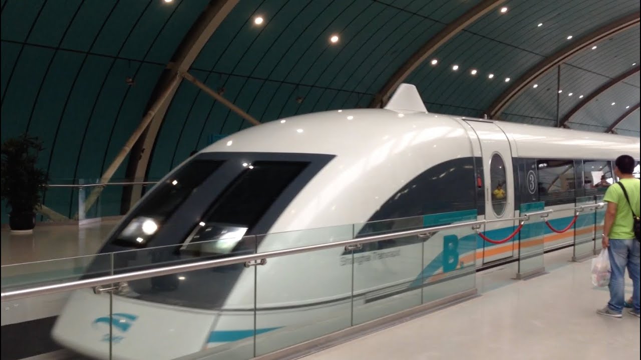 Shanghai Maglev / Transrapid Train Ride / Airport - City - Airport ...