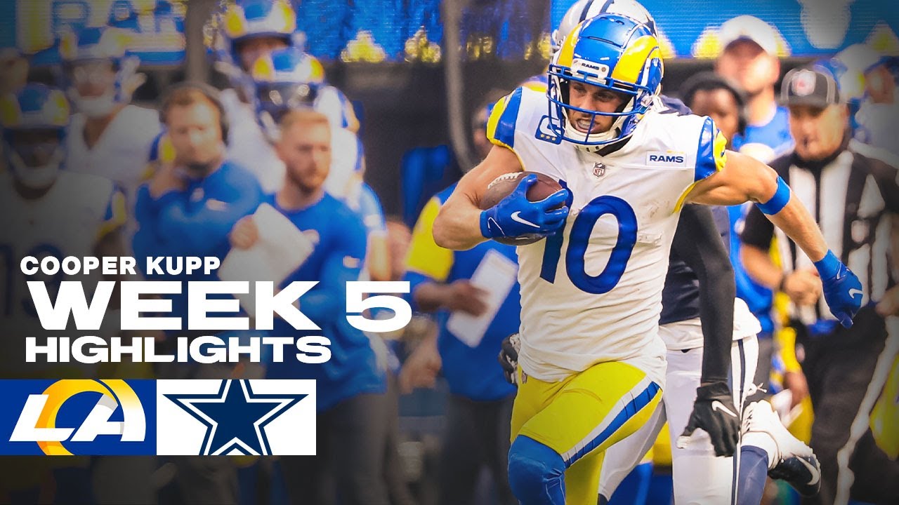 Highlights: Every Catch From Rams WR Cooper Kupp's 125-yard Game vs ...