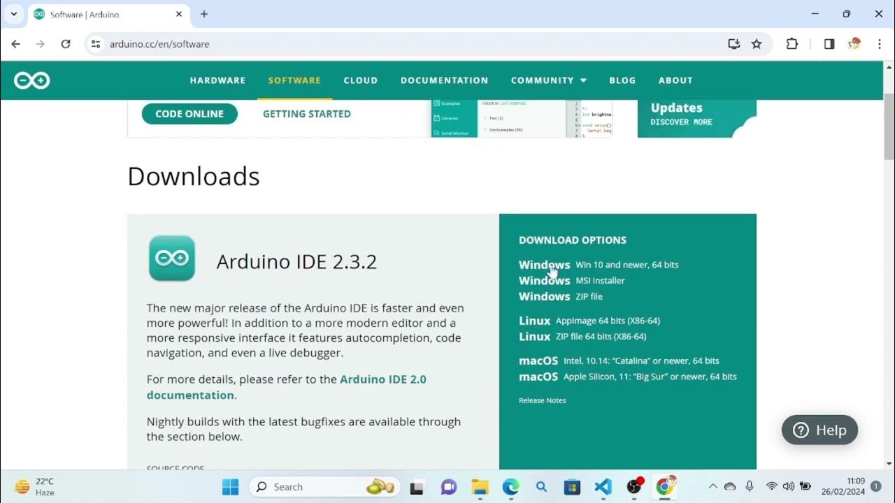 How to Install Arduino Software IDE 2.3.2 in windows 11 & windows 10 | AL AMIN - YouTube