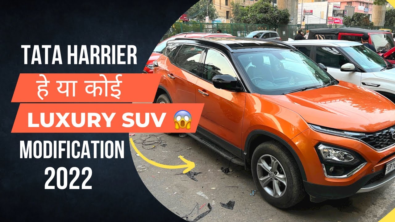 Tata Harrier 2022 Avery USA Roof wrap | Harrier Modified Skycar - YouTube