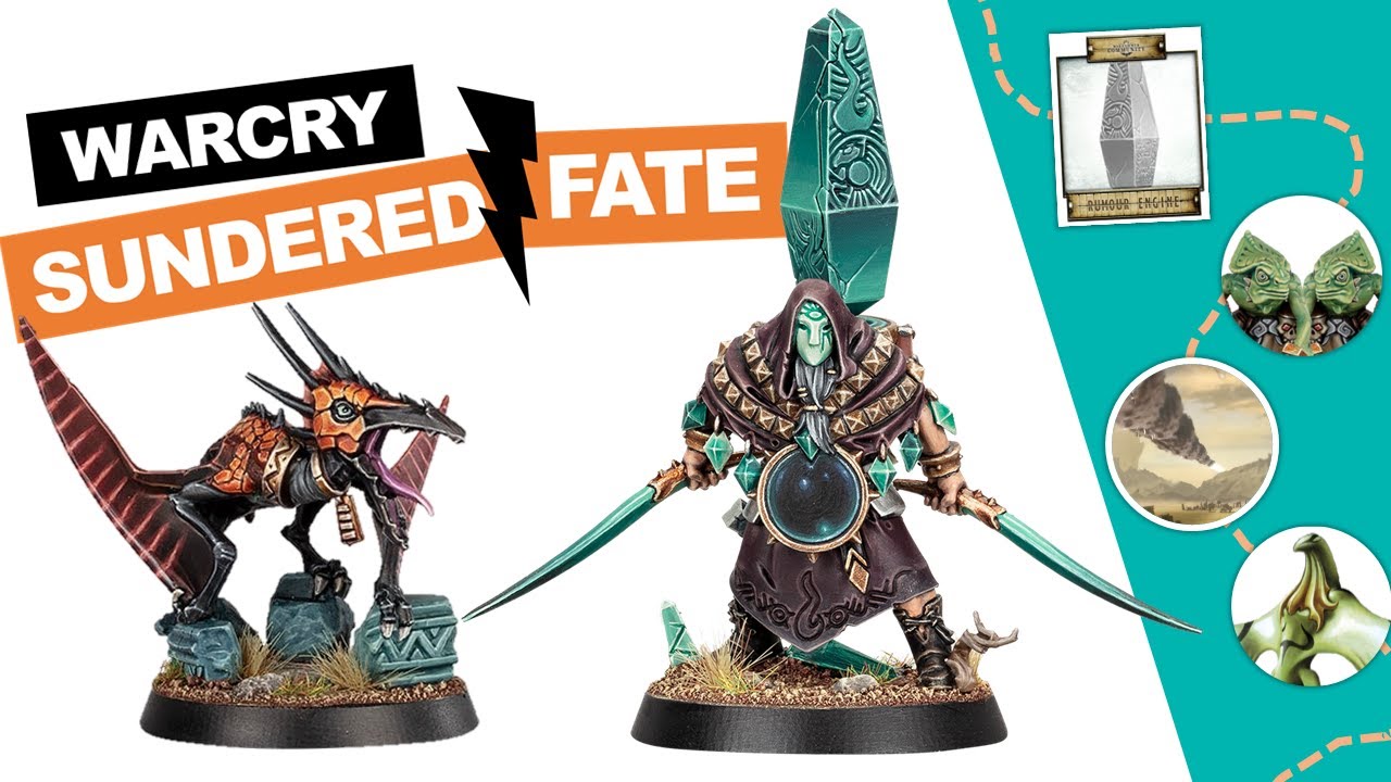 Warcry Sundered Fate full reveal! | Warhammer Age of Sigmar | Seraphon ...